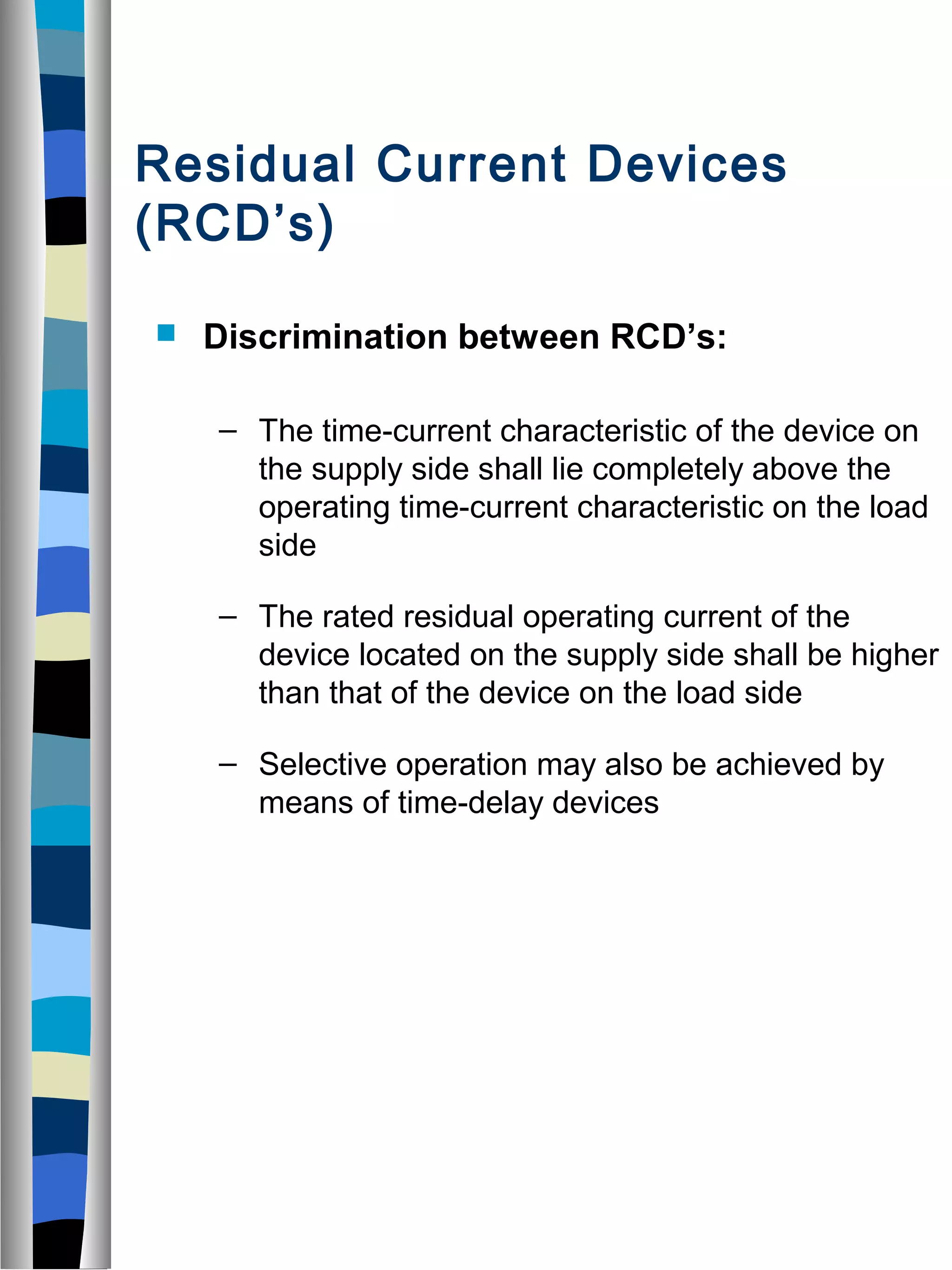 Distribution boards and Protection devices ppt | PPT