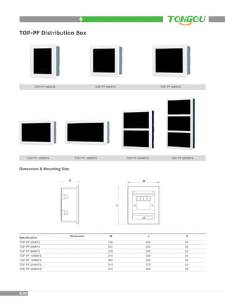Distribution box catalogue | PDF