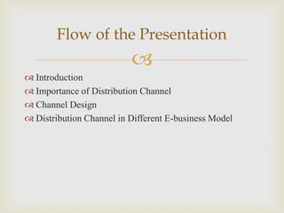 Distribution channel | PPT