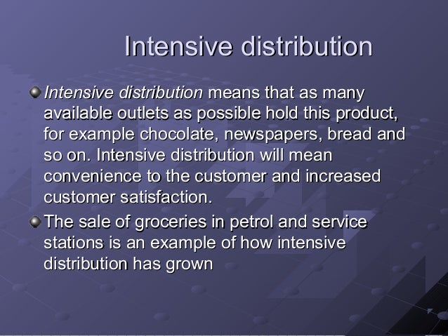 Distribution channel desicions