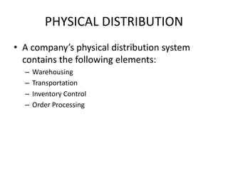 Distribution channel &_physical_distribution.pptx [repaired] | PPT
