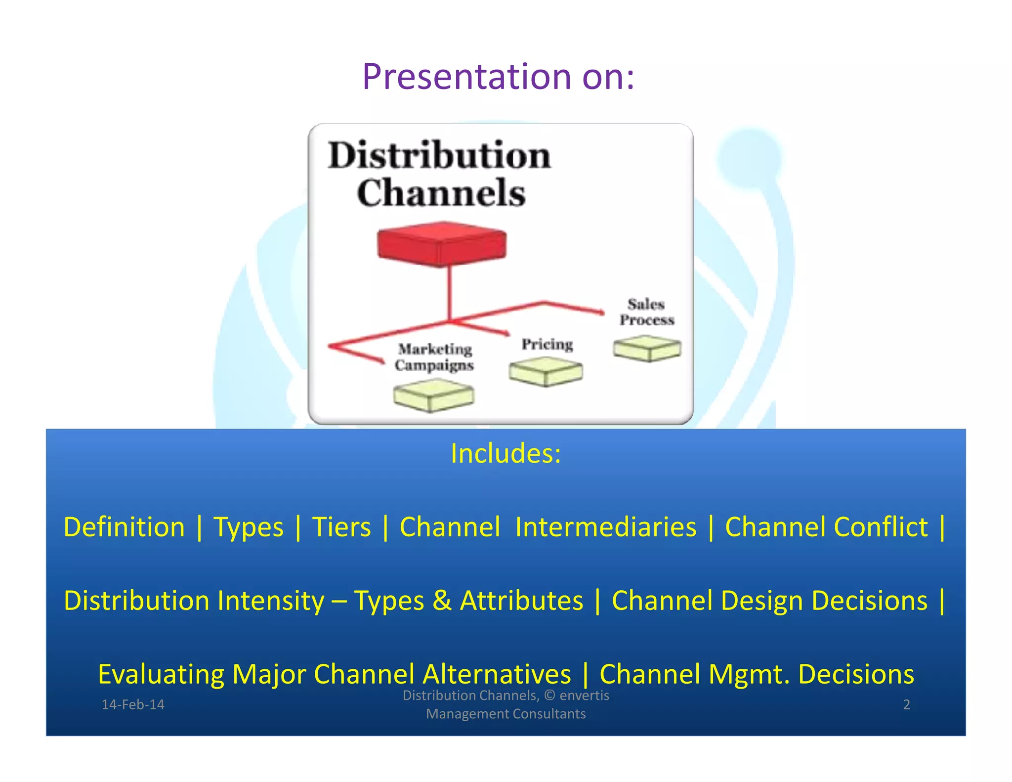 Distribution channels | PDF