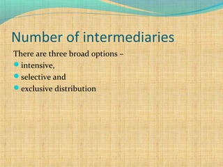 Distribution intensity final | PPT