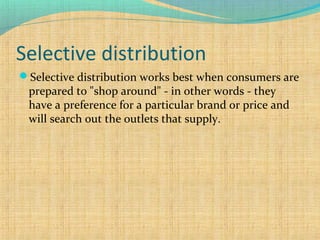 Distribution intensity final | PPT