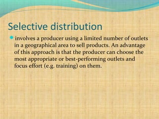 Distribution intensity final | PPT