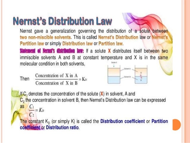 Distribution law