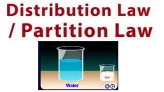 Distribution law | PPTX