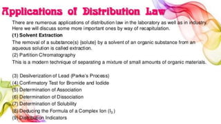 Distribution law | PPTX