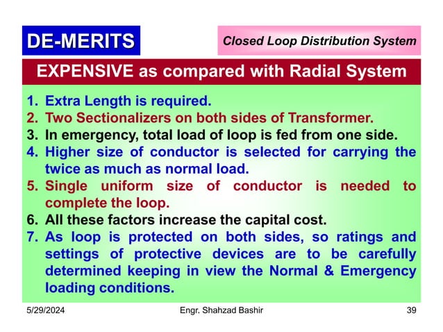 Distribution line material and its operation | PPT