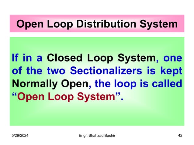 Distribution line material and its operation | PPT
