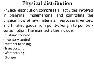 Distribution management | PPTX