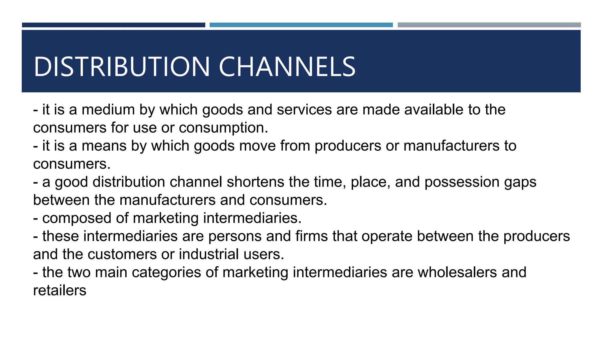 DISTRIBUTION MANAGEMENT - Introduction to Distribution and its origin ...