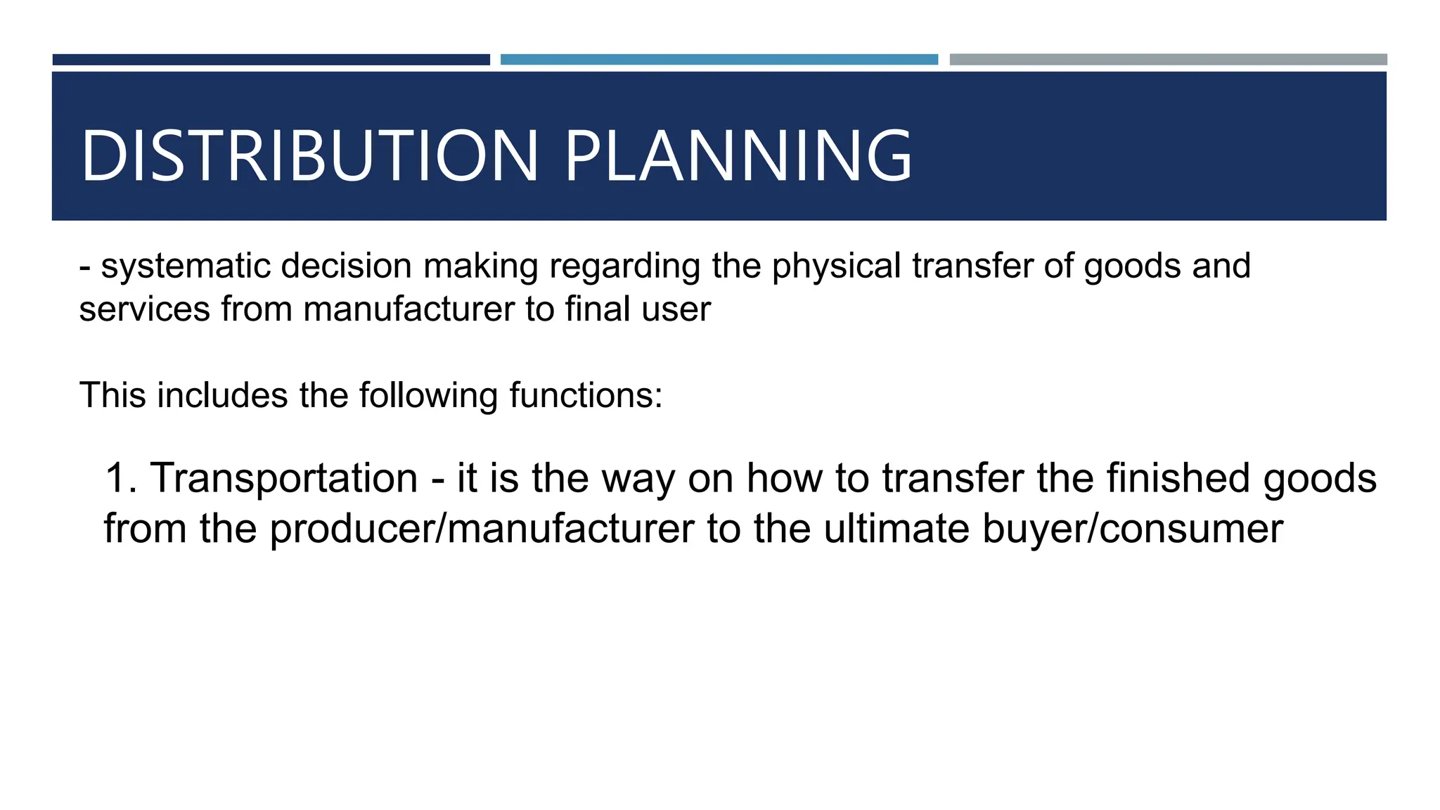 DISTRIBUTION MANAGEMENT - Introduction to Distribution and its origin ...