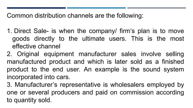 DISTRIBUTION MANAGEMENT - Introduction to Distribution and its origin ...
