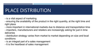 DISTRIBUTION MANAGEMENT - Introduction to Distribution and its origin ...