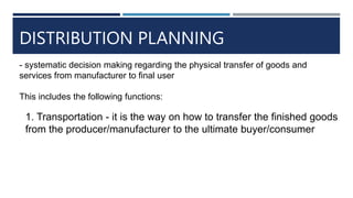 DISTRIBUTION MANAGEMENT - Introduction to Distribution and its origin ...