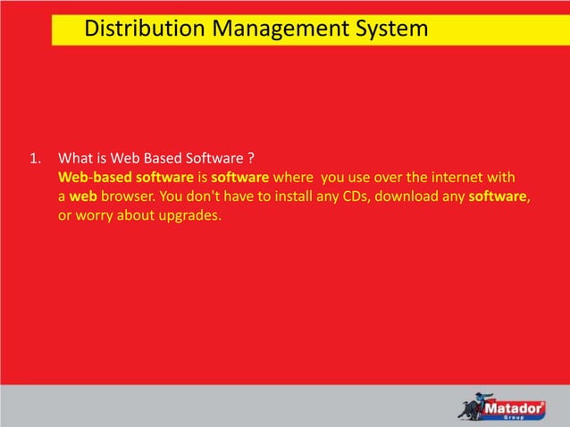 Distribution Management System For Education Ppt 6287