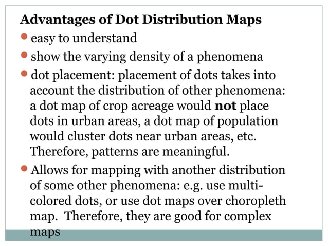 Distribution maps | PPT | Geography | Science