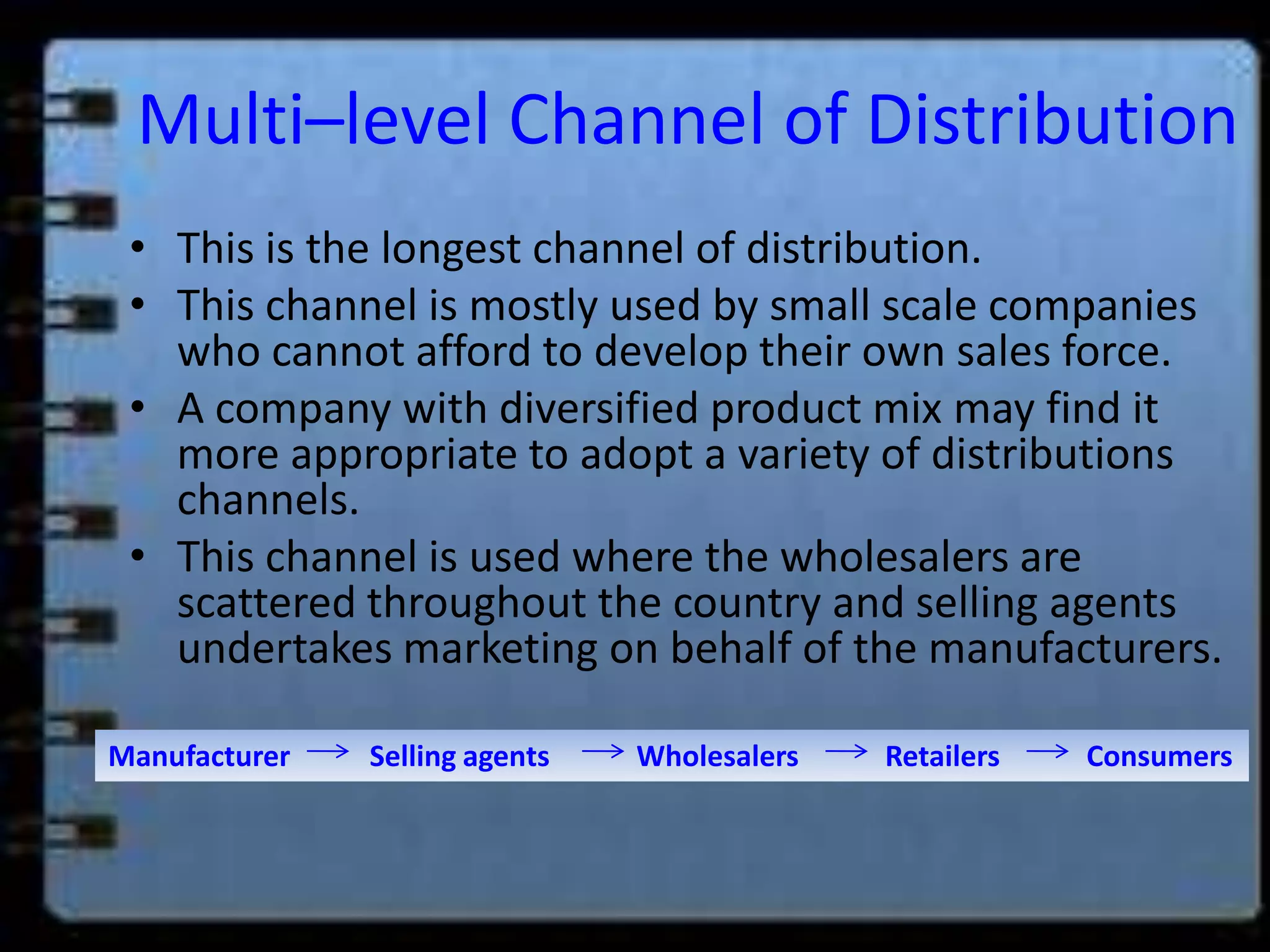 Distribution network management | PPTX