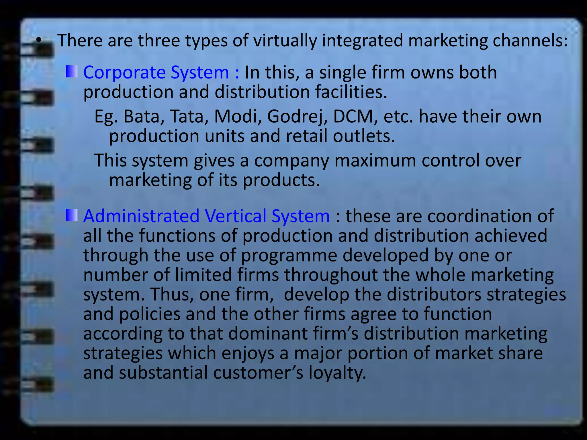 Distribution network management | PPTX