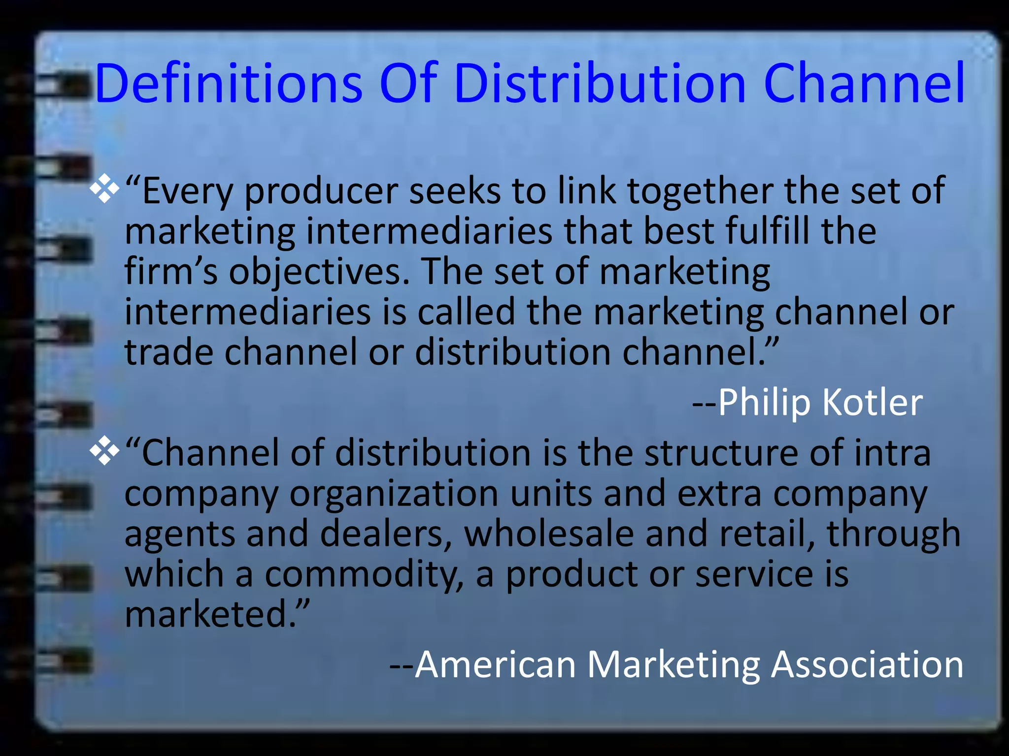 Distribution network management | PPTX