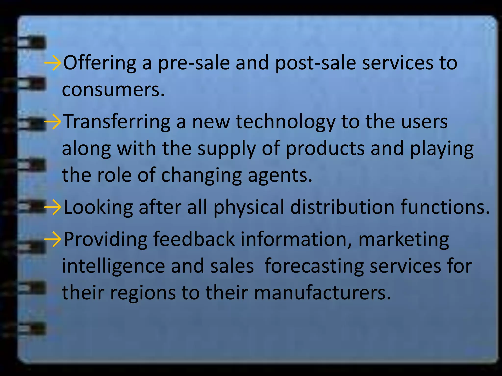 Distribution network management | PPTX