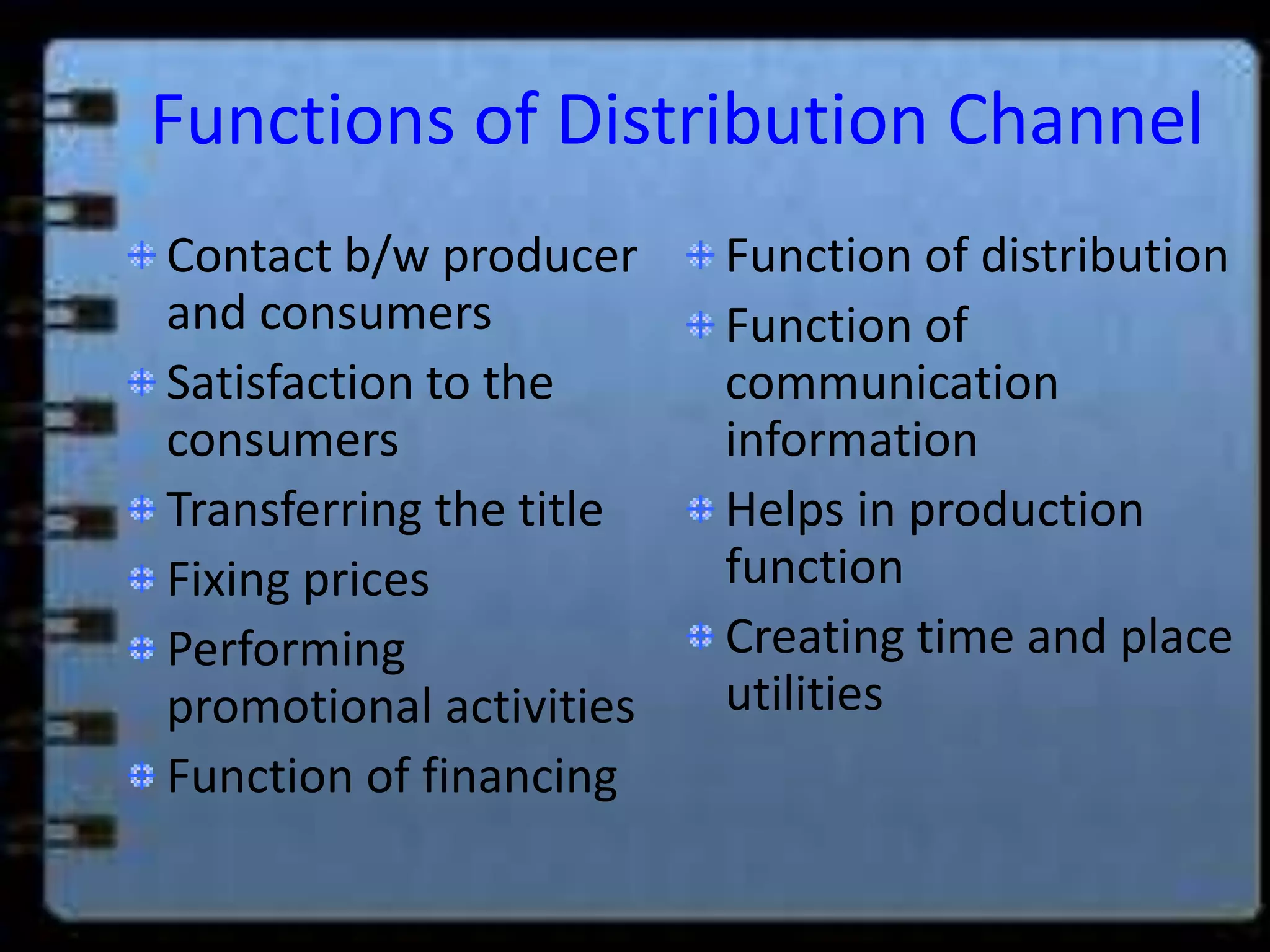 Distribution network management | PPTX