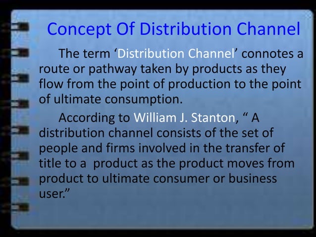 Distribution network management | PPTX