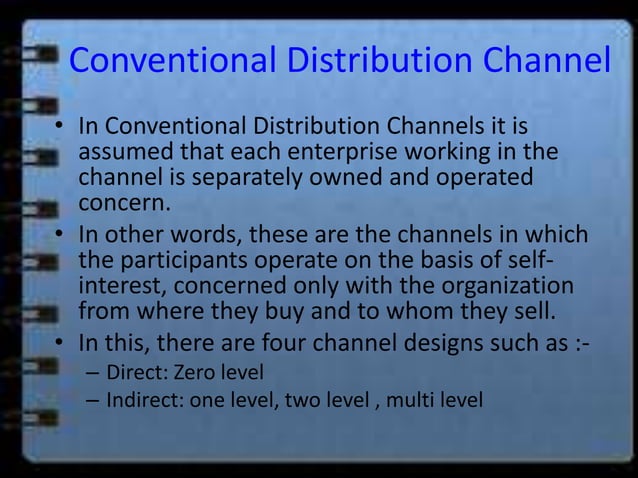 Distribution network management | PPTX