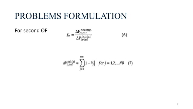 Distribution Network Reconfiguration For Loss Reduction And Voltage Ppt