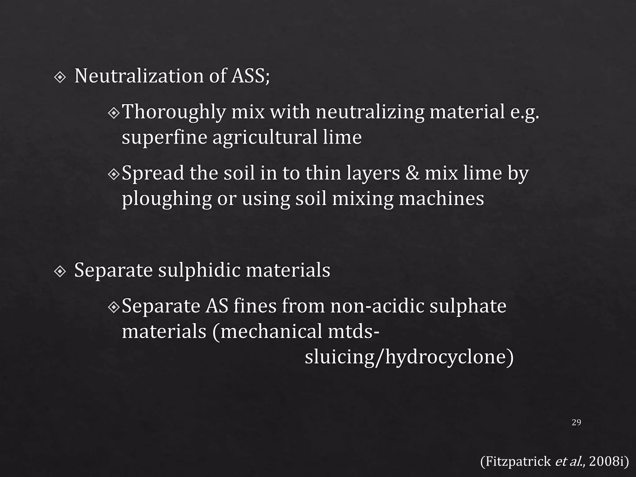 Distribution of acid sulphate soils and their management | PPTX