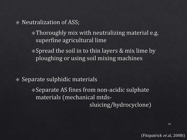 Distribution of acid sulphate soils and their management | PPTX