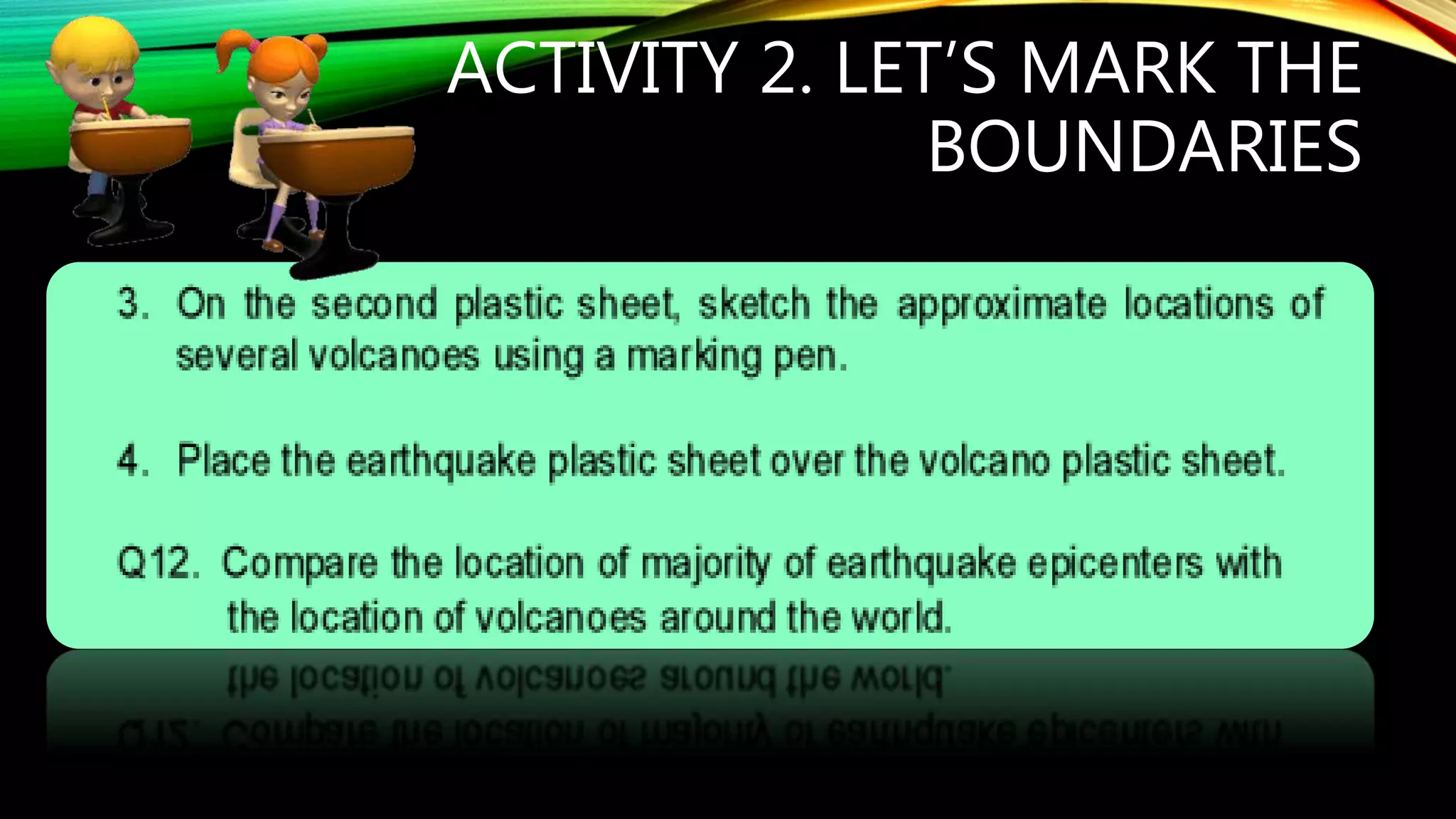 DISTRIBUTION OF ACTIVE VOLCANOES, EARTHQUAKE (1).pptx