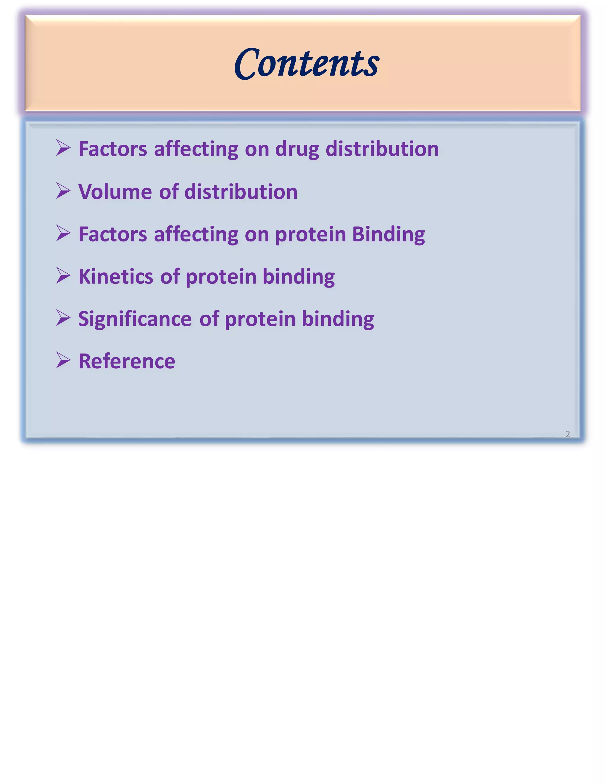 Distribution of drug part i | PDF | Chemistry | Science