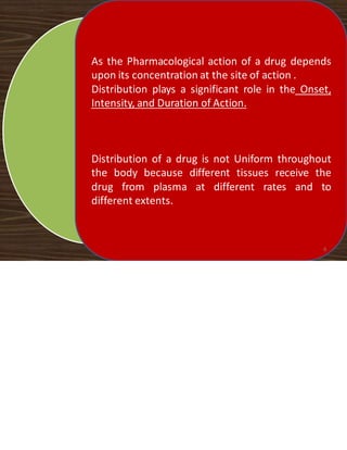 Distribution of drug part i | PDF | Chemistry | Science