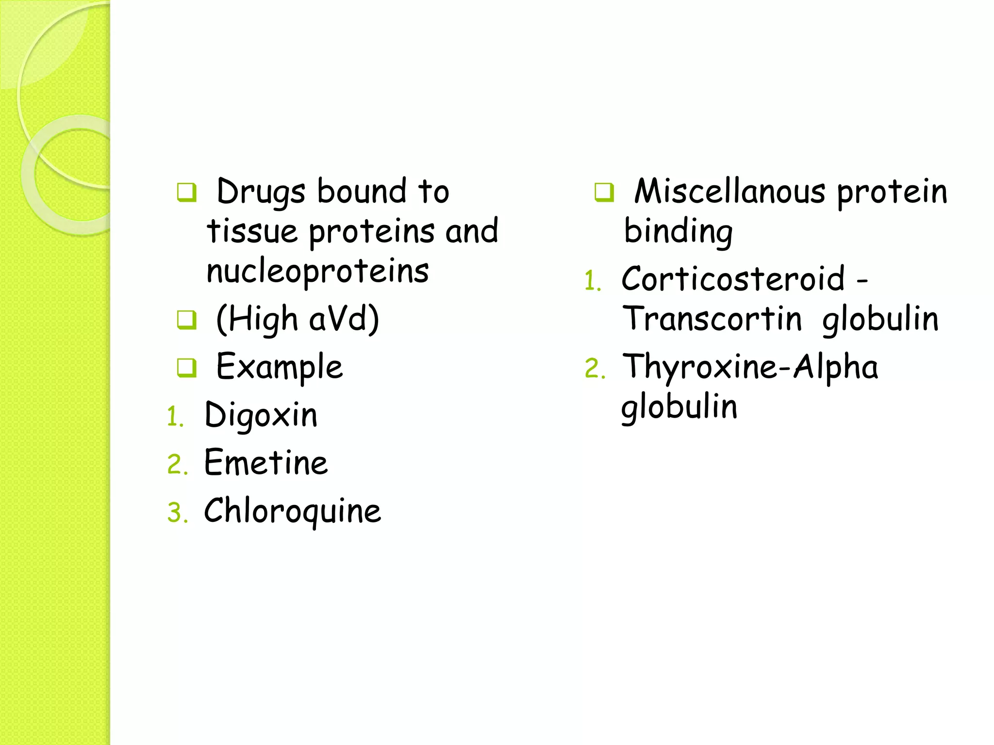 Distribution of drugs | PPTX