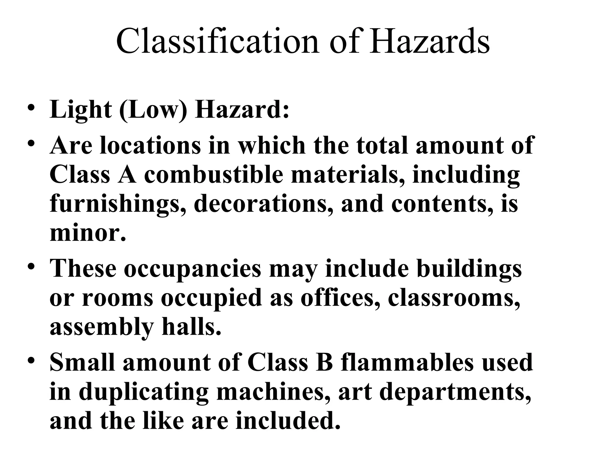 Distribution of fire extinguishers short | PPT