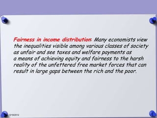 Distribution of income | PPTX