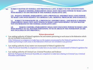 Distribution of legislative powers | PPTX