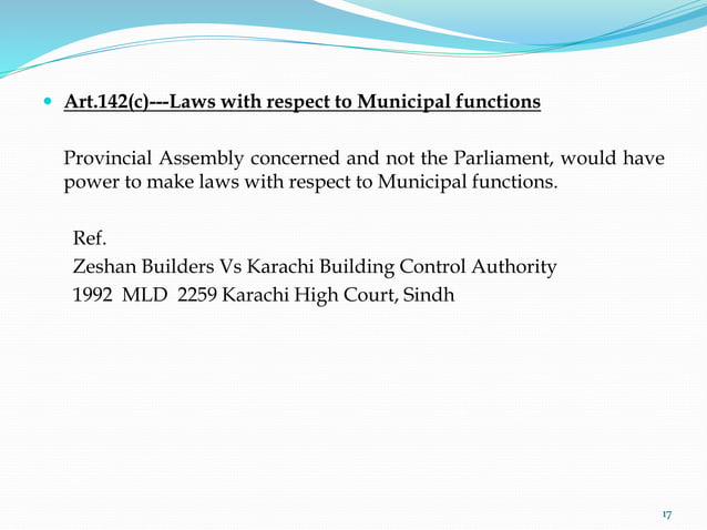 Distribution of legislative powers | PPTX