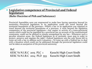 Distribution of legislative powers | PPTX