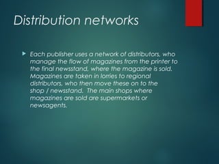 Distribution of magazines | PPT