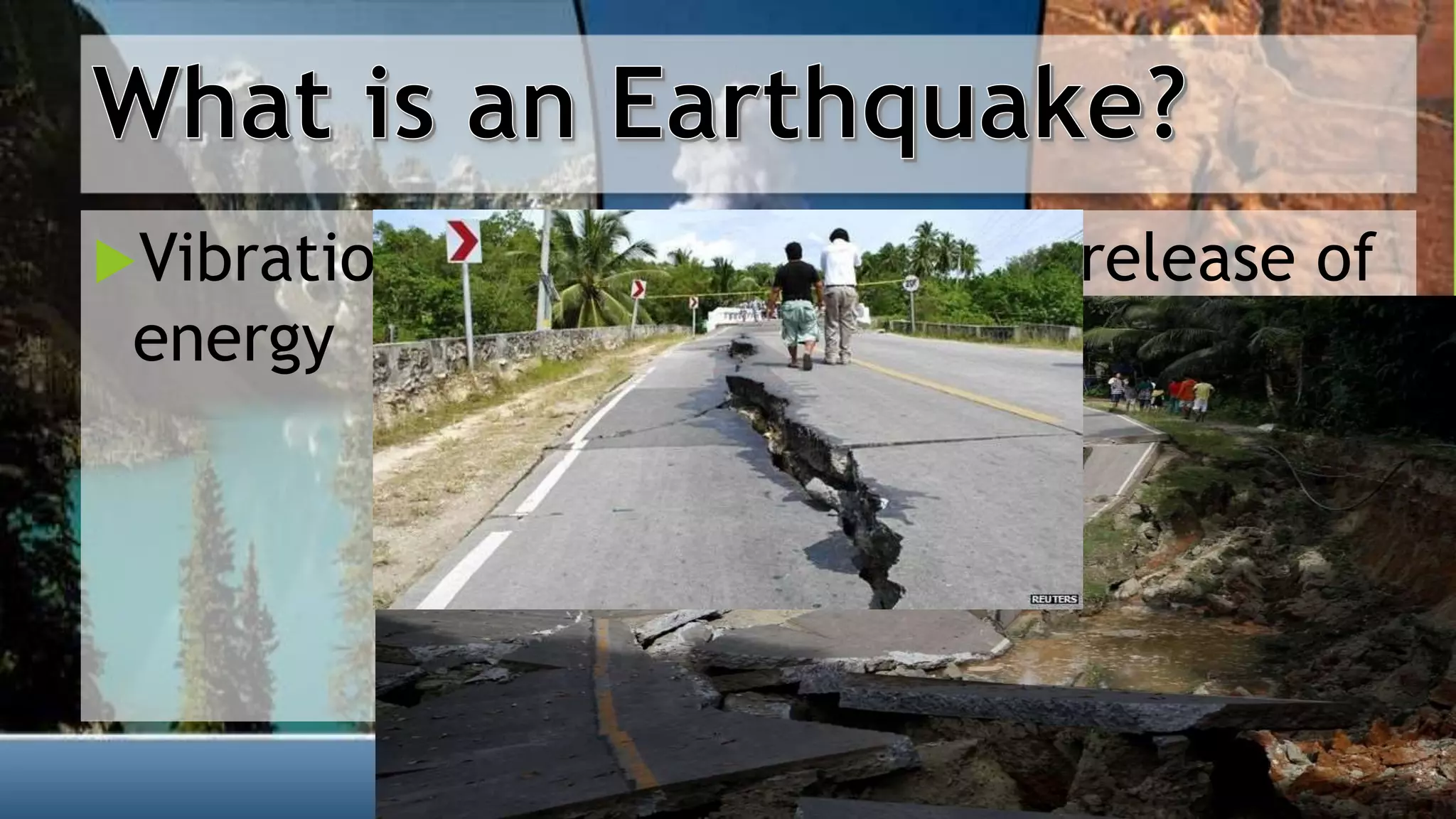 Distribution of volcanoes, earthquakes and mountain ranges | PPTX