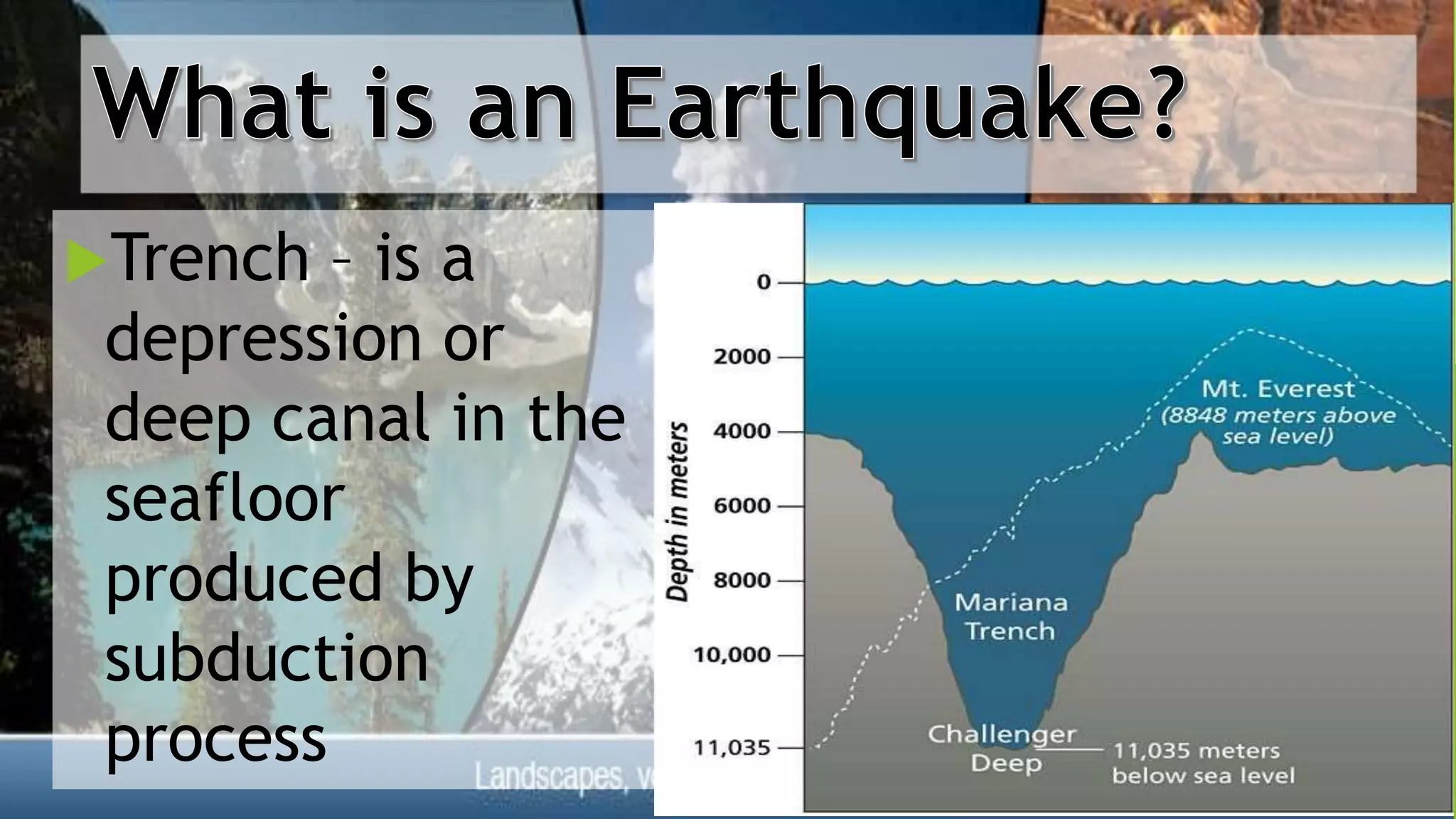 Distribution of volcanoes, earthquakes and mountain ranges | PPTX