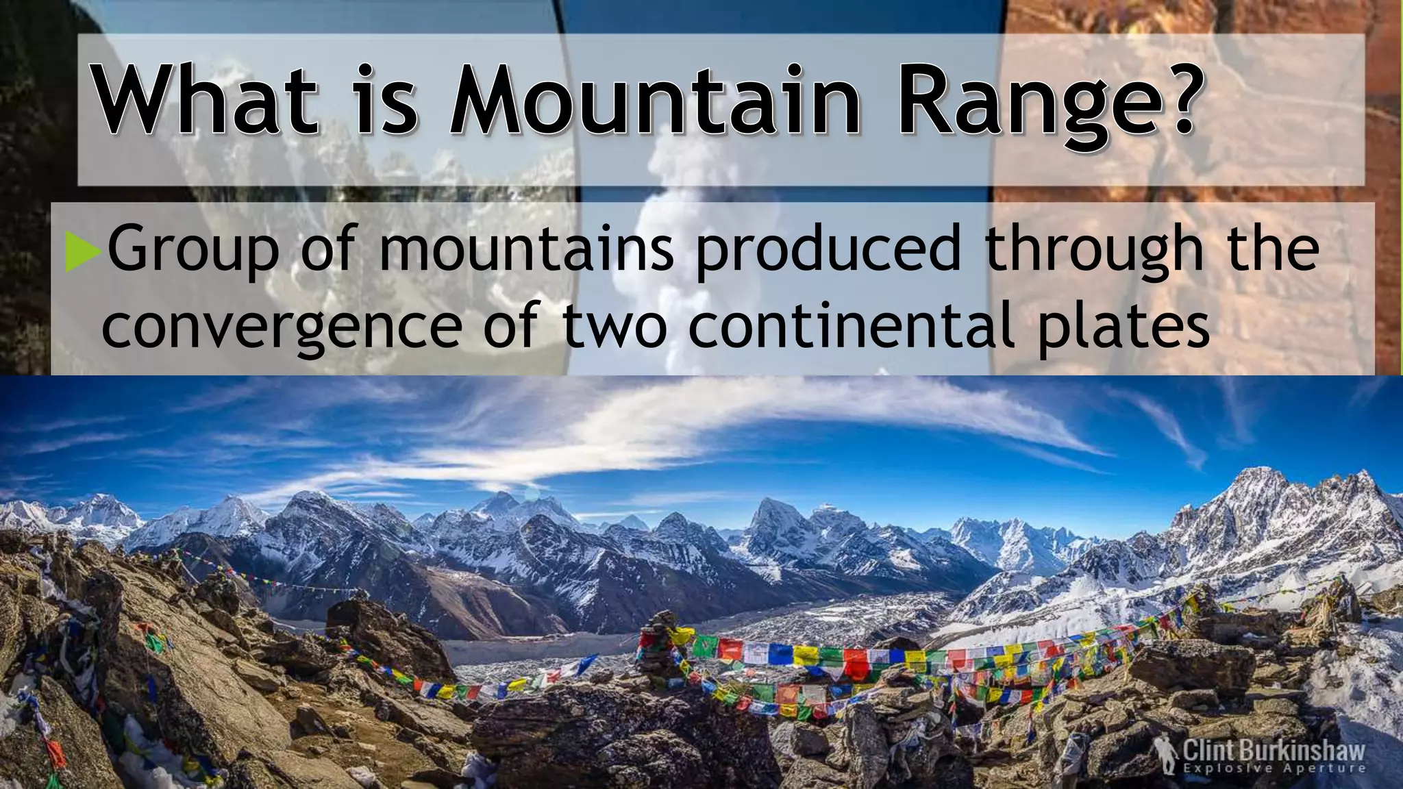 Distribution of volcanoes, earthquakes and mountain ranges | PPTX