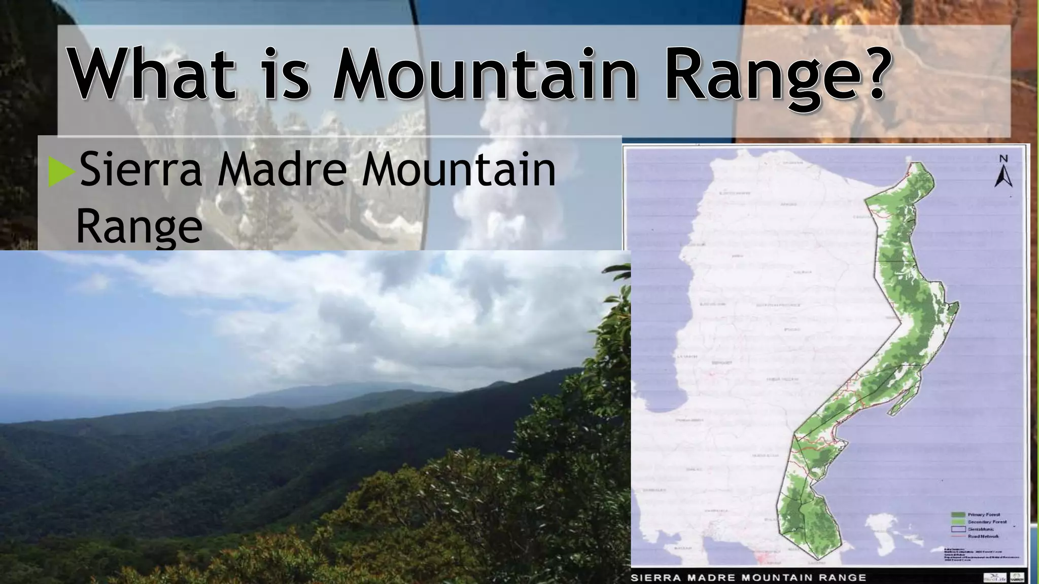 Distribution of volcanoes, earthquakes and mountain ranges | PPTX