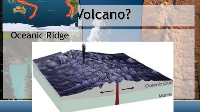 Distribution of volcanoes, earthquakes and mountain ranges | PPTX