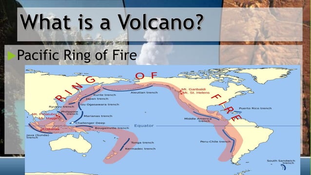 Distribution of volcanoes, earthquakes and mountain ranges | PPTX