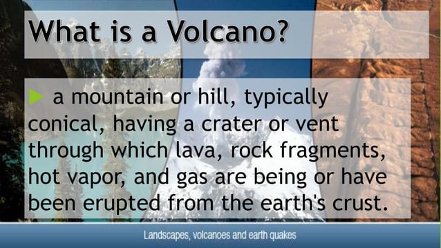 Distribution of volcanoes, earthquakes and mountain ranges | PPTX