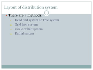 Distribution of water | PPTX